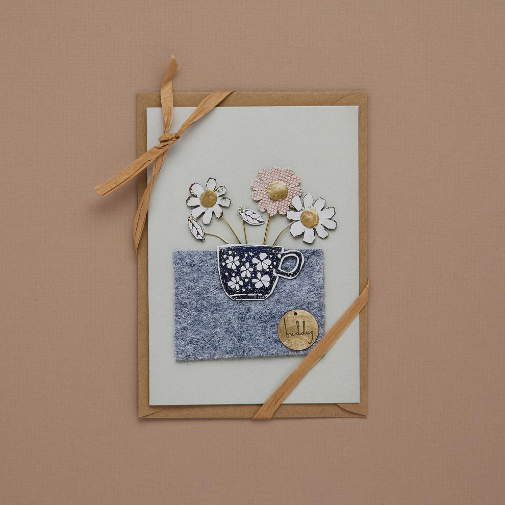 Still Life Greeting Card – Buddug